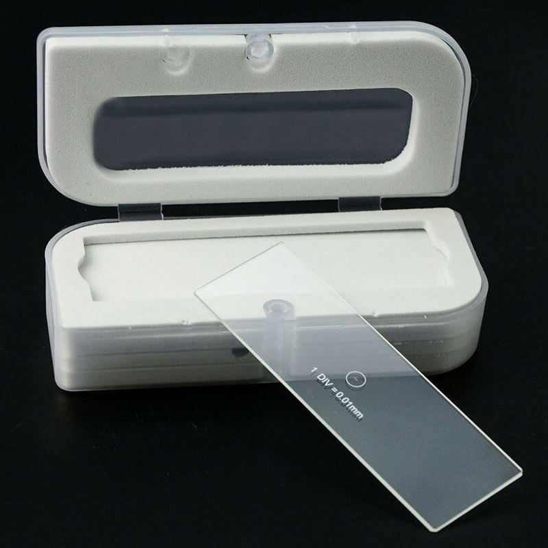 DIV=0.01mm Stage Micrometer Graticules Microscope ... – Grandado