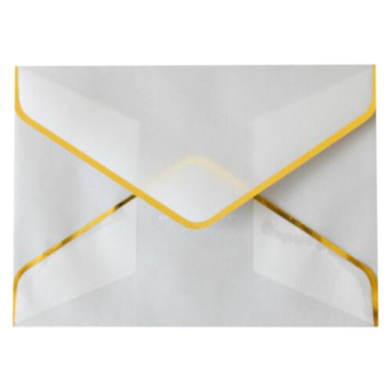 20Pcs/Set Stamping Printing Paper Envelope Transpa... – Grandado