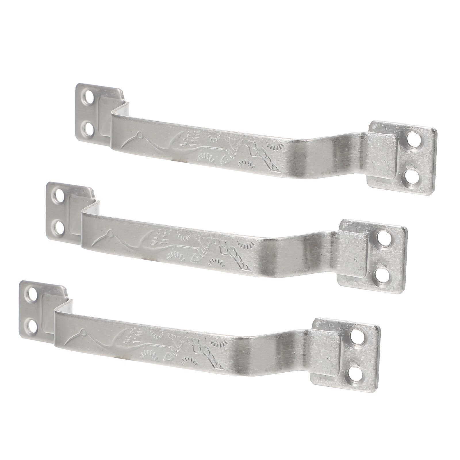 3Pcs Multi-functional Door Pulls Stainless Steel H... – Vicedeal