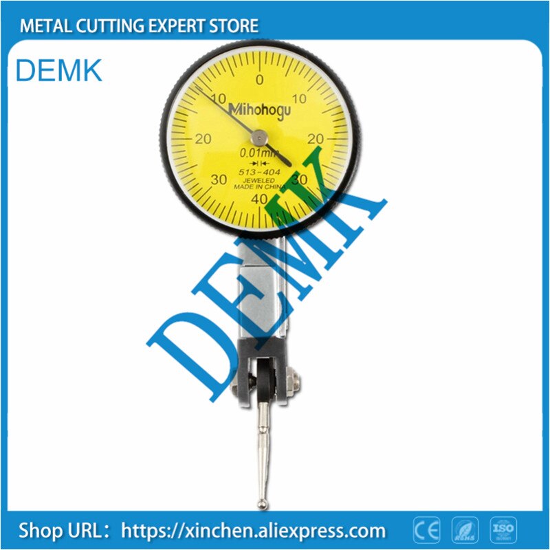 Lever type dial indicator 0-0.08mm Accurate value ... – Vicedeal