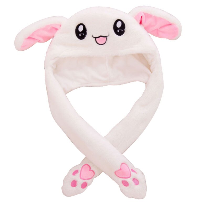 Ears Moving Stuffed Rabbit Hat Dance Hat Prop Toys... – Grandado