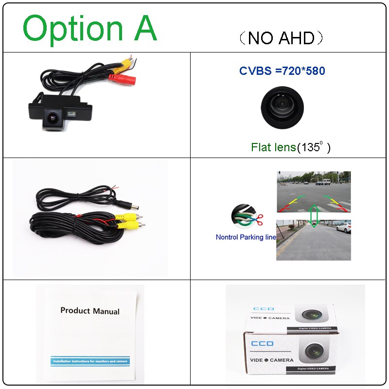 180 Degree 1080P Car Rear View Reverse Camera For ... – Vicedeal
