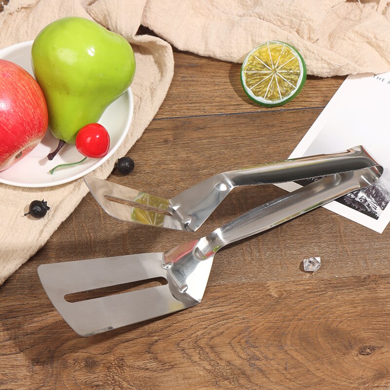 Kitchen Stainless Steel BBQ Clamp Bread Utensil Se... – Vicedeal