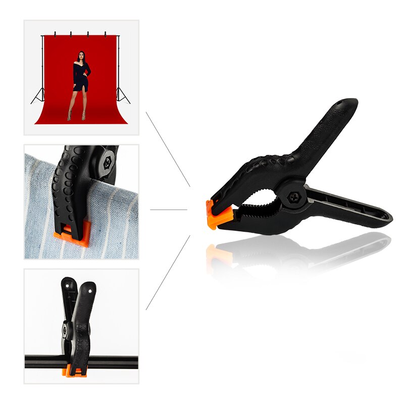 12/10/6Pcs 6CM Photography Heavy Duty Muslin Clamp... – Grandado
