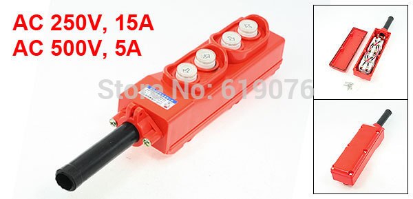 Rainproof 4 Way Hoist Pendant Control Station Push... – Vicedeal