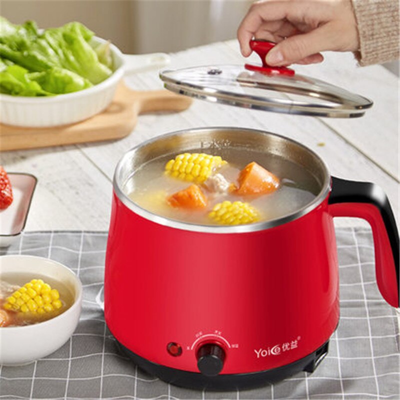 Red Multi Cooker Two-stage Power Heat-preservable ... – Vicedeal