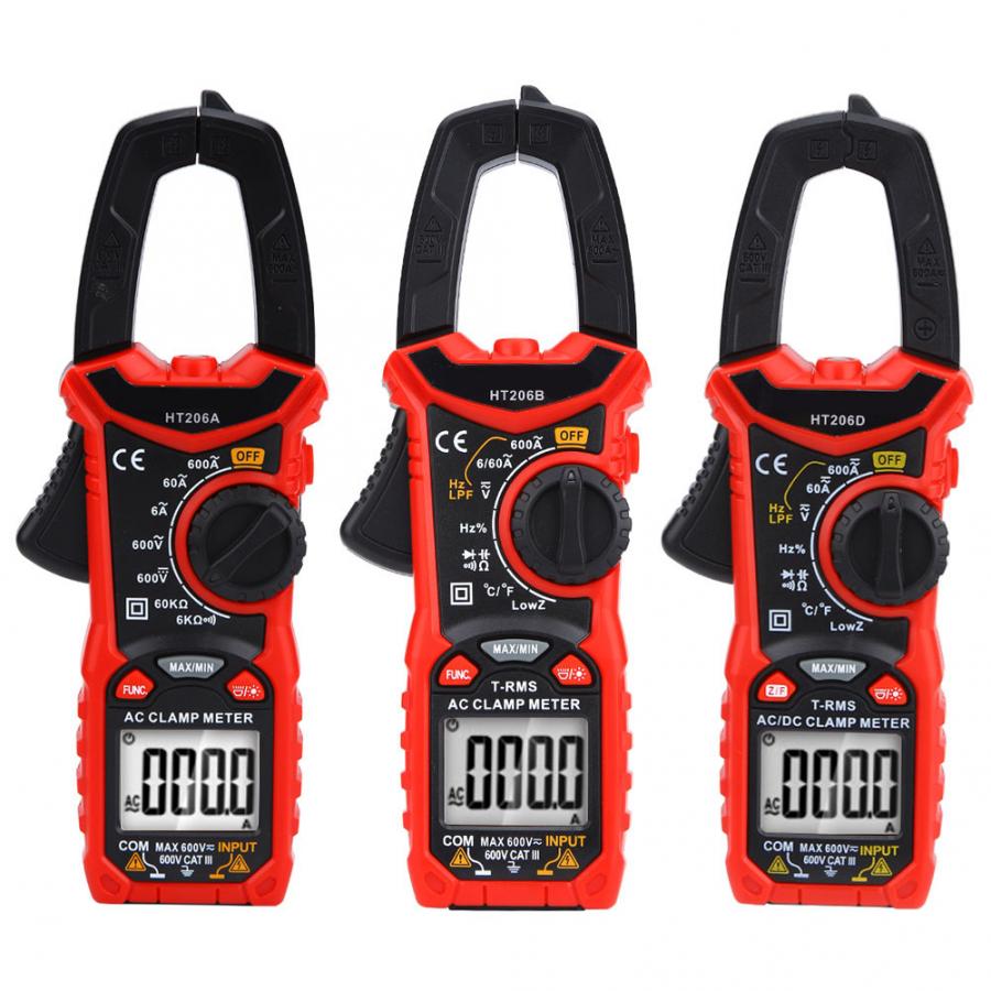 HT206 AC/DC Mini Digital Clamp Meter For Measuring... – Vicedeal