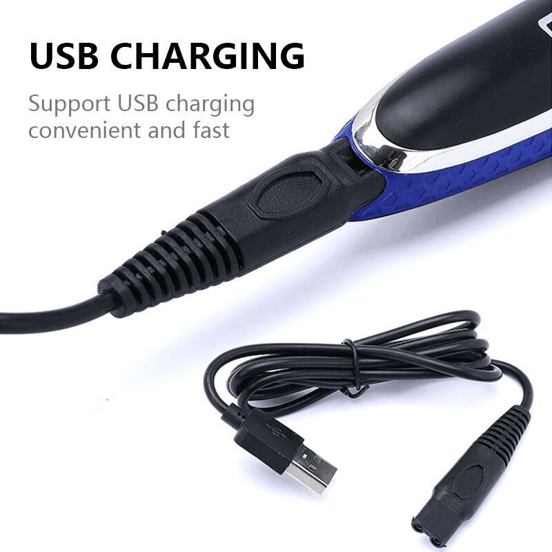 Rechargeable Electric Shaver Beard Shaver Electric... – Vicedeal