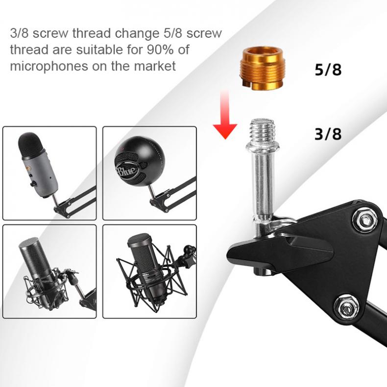 Multifunction Shockproof Microphone Holder Bracket... – Grandado