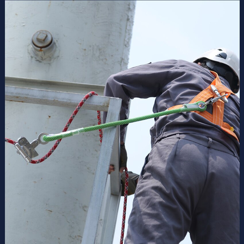 Manual Rope Grab Hook with 60cm Shock Absorbing La... – Grandado