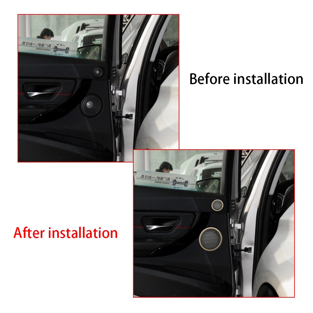 Auto Voor Achter Deur Speaker Cover Voor Bmw F30 F... – Grandado