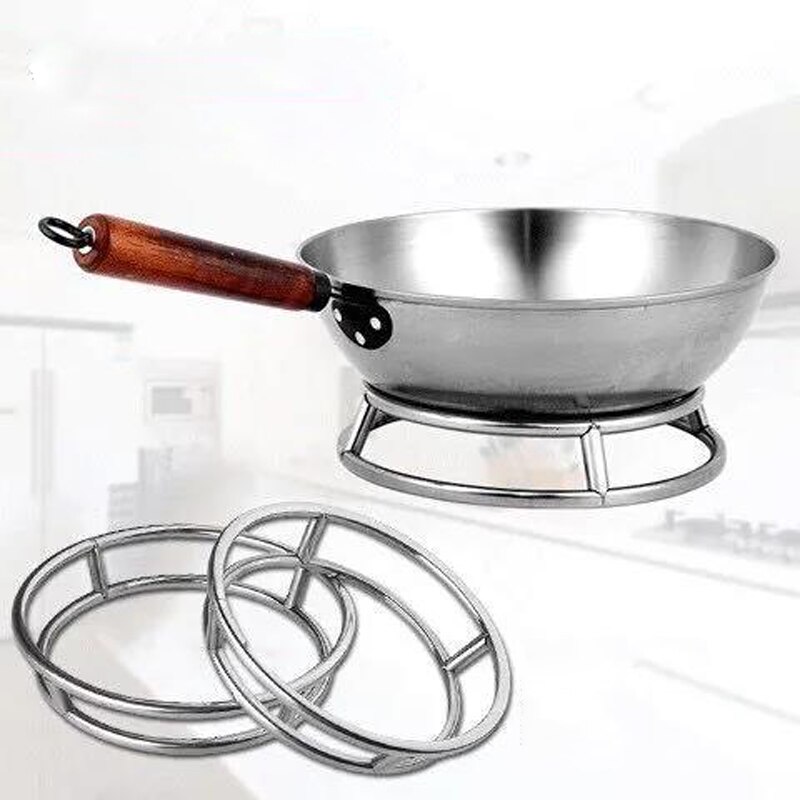 Universal Wok Pan Support Rack Stand Wok Ring/ Rou... – Grandado