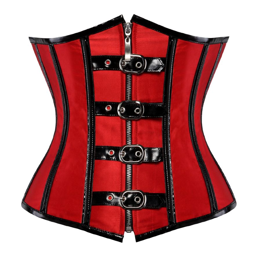 Gothic Underbust Corset Top Spiraal Corset Steampu... – Grandado