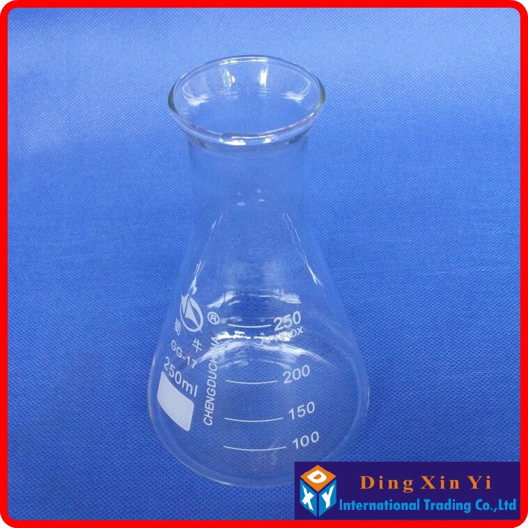 (4pcs/lot)250ml Laboratory use glass triangle flas... – Vicedeal