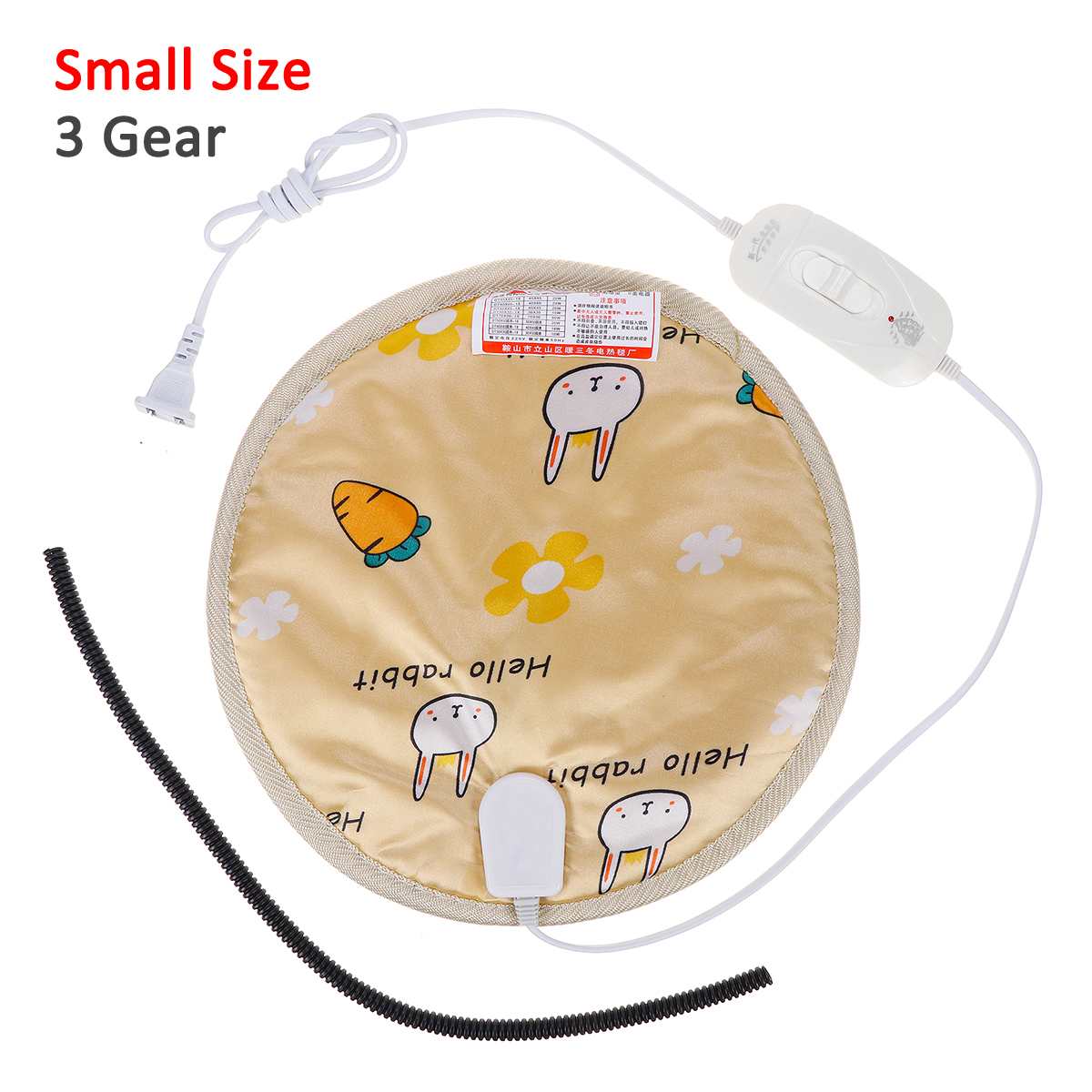 Ronde Huisdier Elektrische Warmte Pad Winter Puppy... – Grandado