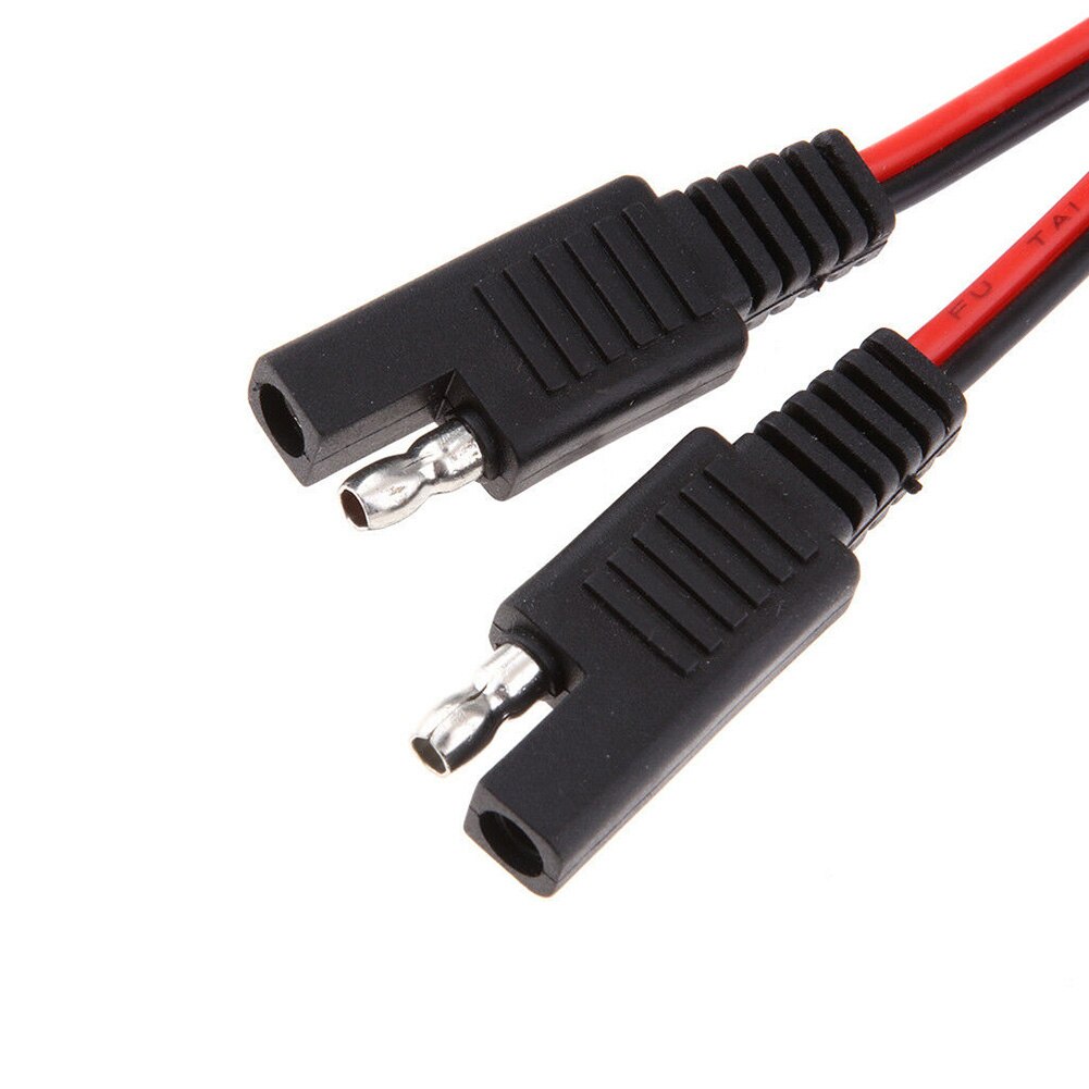 2m Copper Solar Battery Adapter Cables 18AWG SAE M... – Grandado