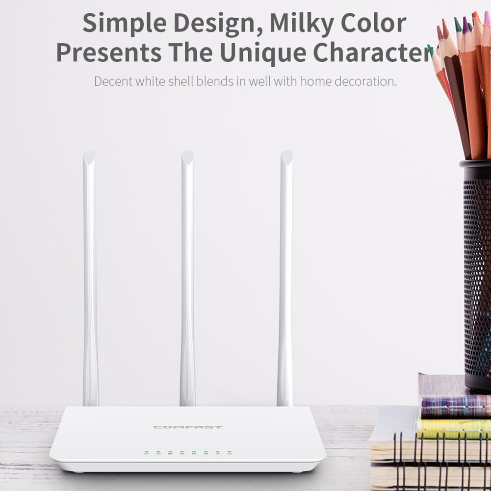 300M 2.4G 3 Antennas Wi-Fi Repeater Wider Dual-Ban... – Grandado