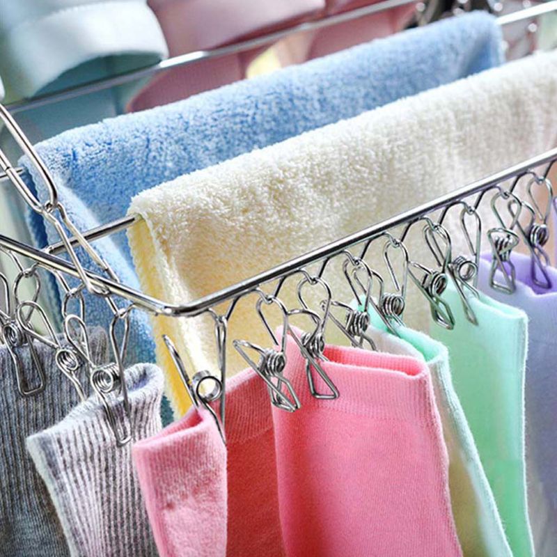 Balcony Folding Shoe Drying Rack Clothes Airer Sta... – Vicedeal
