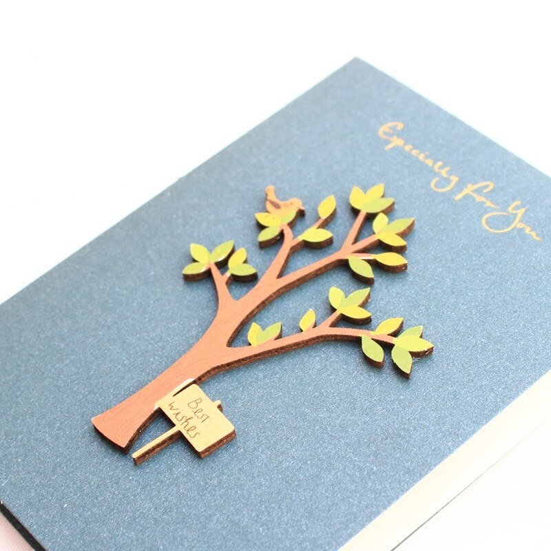 10pcs random beautiful Mini Greeting Cards Handmad... – Grandado