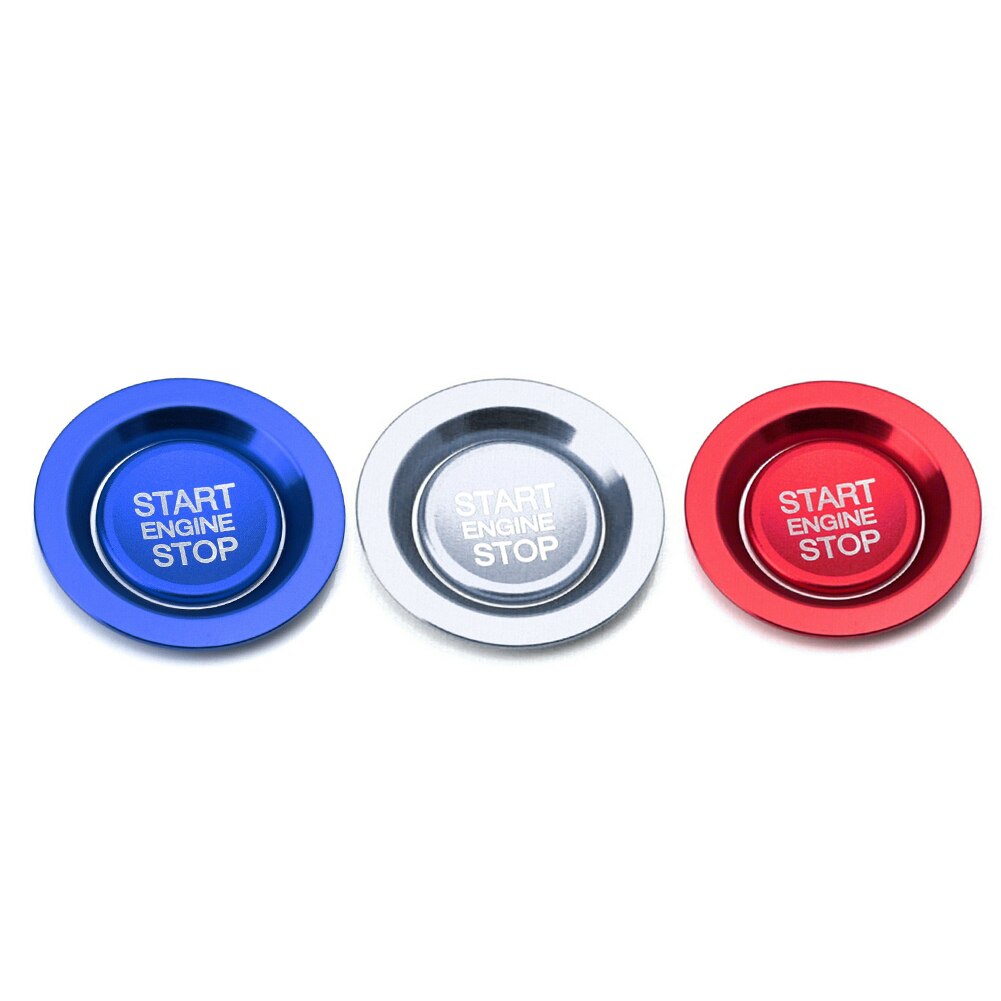 CNC Car Keyless Engine Start Button w/ Ring Decora... – Grandado