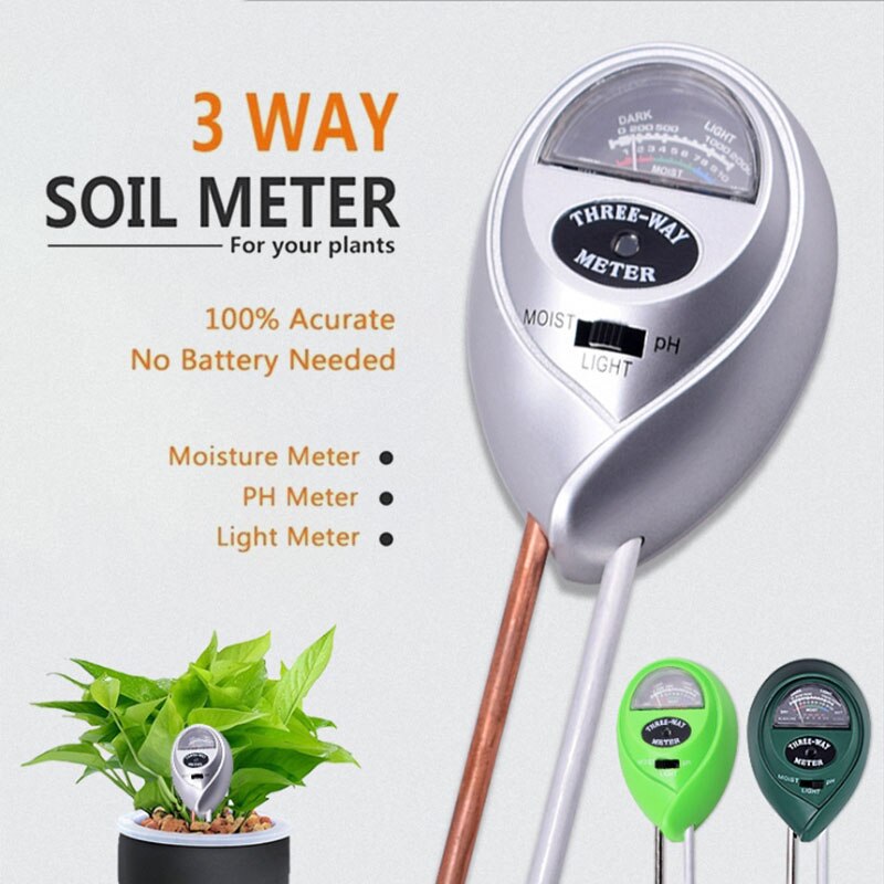 3 in1 Soil Water Moisture PH Meter Acidity Humidit... – Grandado