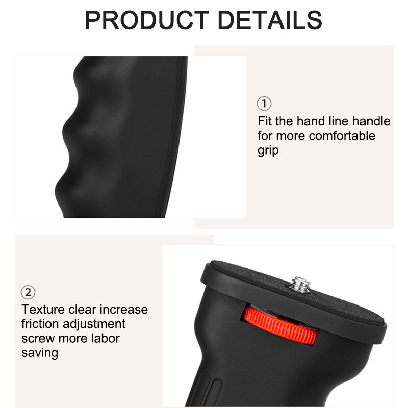 Wide For Gopro Hero Camera Stabilizer Handle 1/4 S... – Grandado