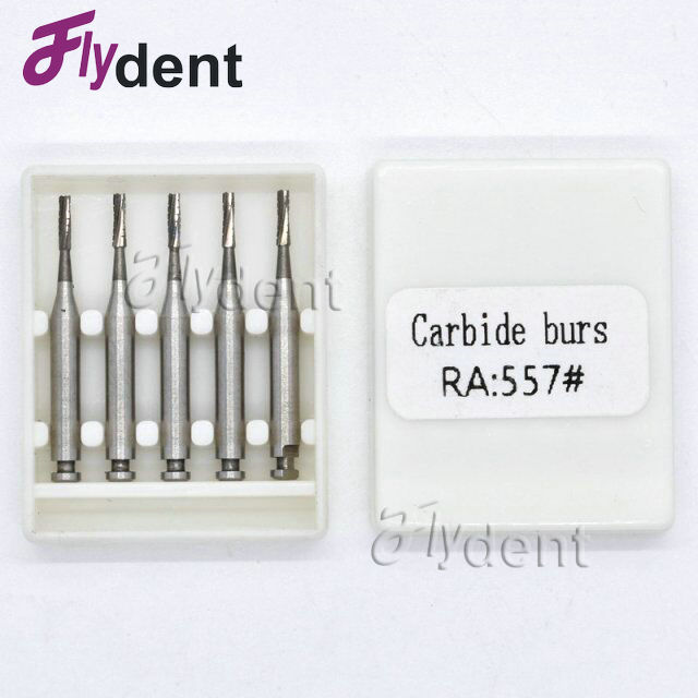 5 Pcs Dental product RA Fissure bur dental Lab low... – Grandado