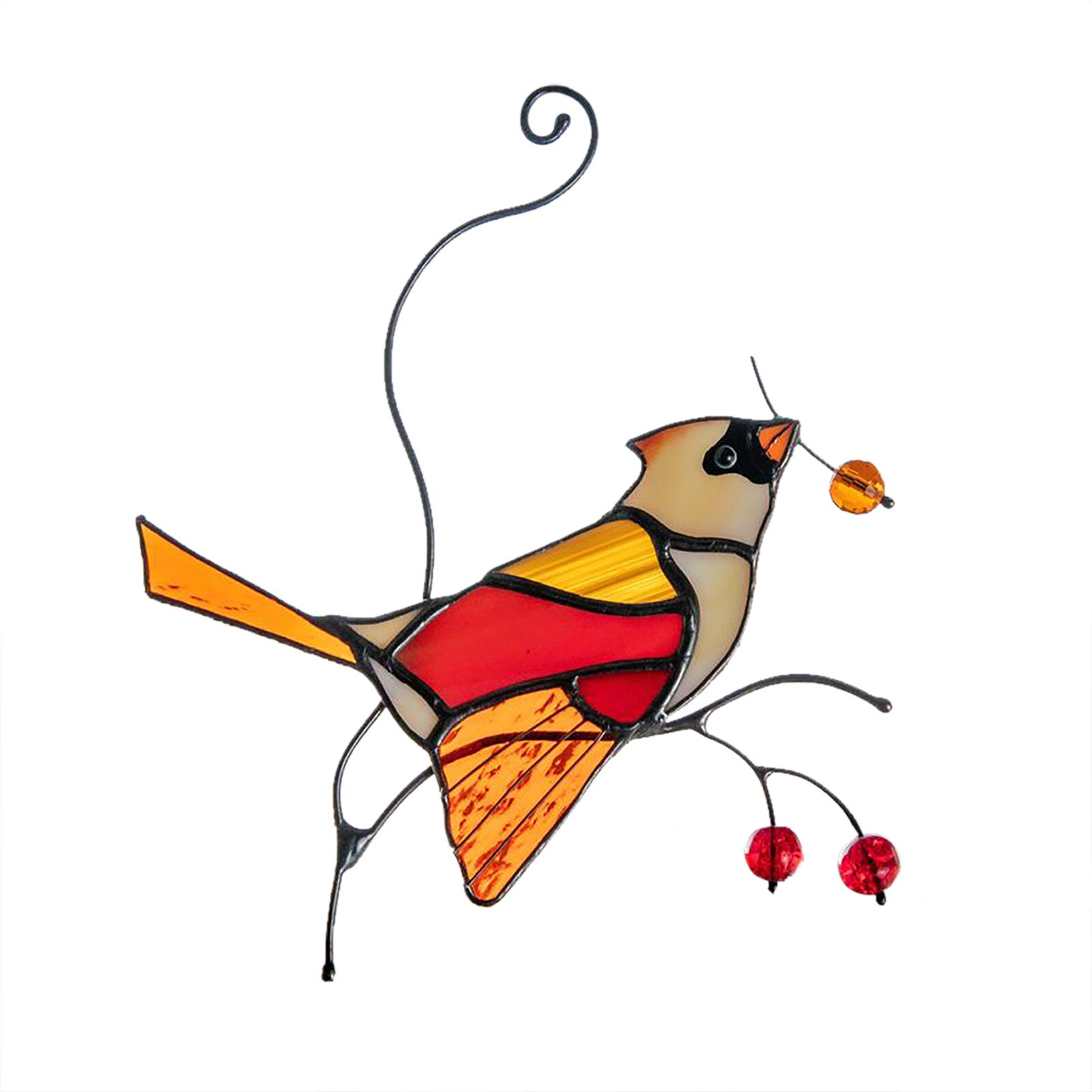 Cardinal Bird Garden Decoration Outdoor Hanging Wi... – Grandado