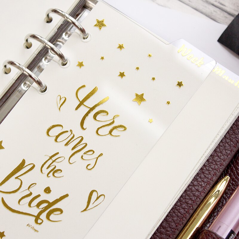 Planner Accessory A6 PVC Ruler Office School Stati... – Vicedeal