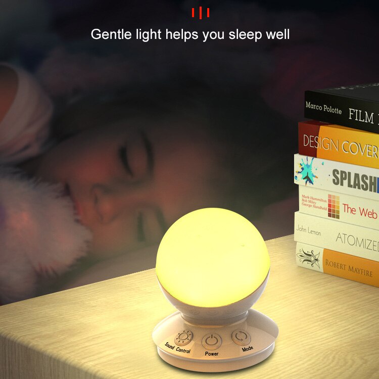 RGB Night Light USB Rechargeable Colorful LED Musi... – Vicedeal