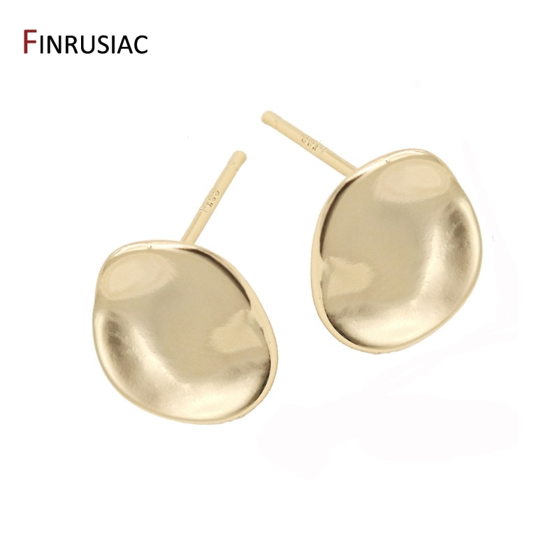 Finrusiac Oorbel Maken Levert 14K Vergulde Stud Oo... – Vicedeal