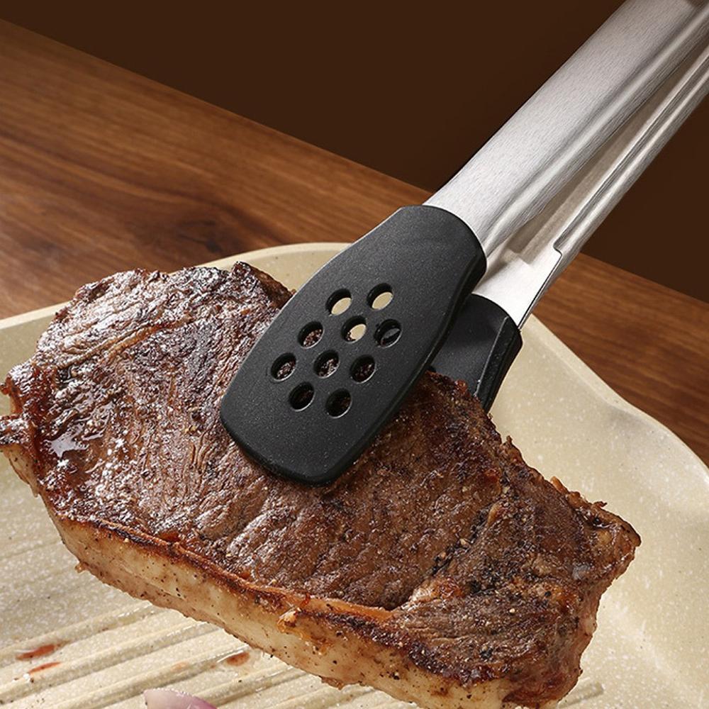 160g 304 Stainless steel food clip grill clip Tong... – Vicedeal