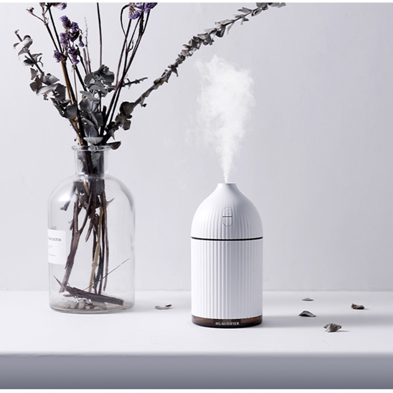 300ML Wit Aromatherapie Diffuser USB Ultrasone Luc... – Grandado