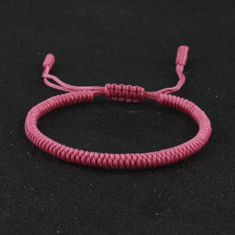 Tibetan Buddhist Bracelet Lucky Handmade Braided A... – Vicedeal