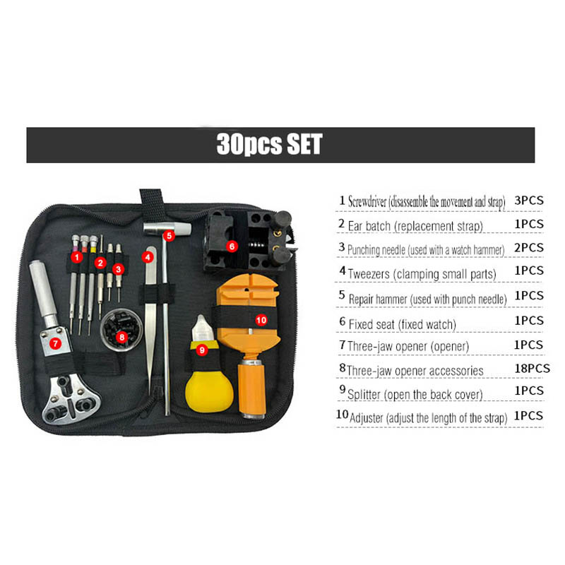 Watch Repair tool Kit Watch Link Pin Remover Case ... – Grandado