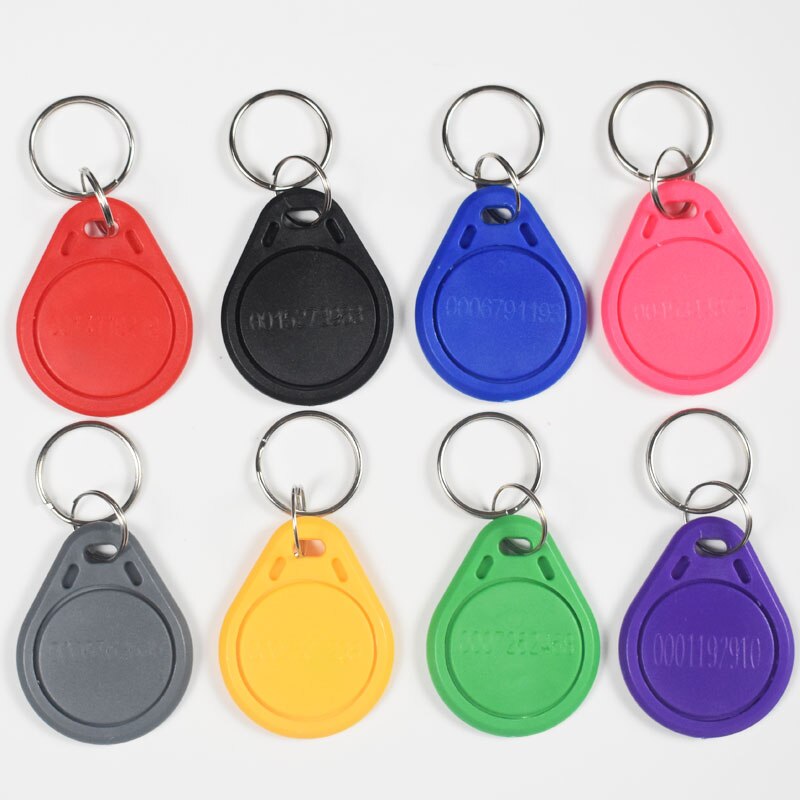 20pcs RFID Tag Key Fob Keyfobs Keychain Ring Token... – Grandado