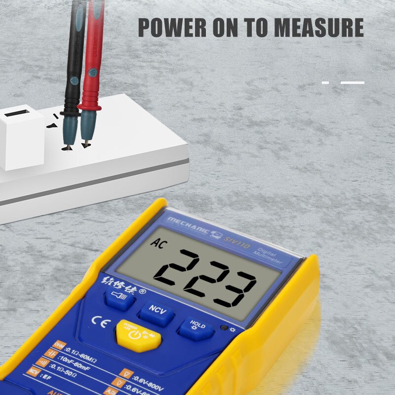 Monteur siv 110 digitale multimeter auto lcd-scher... – Vicedeal