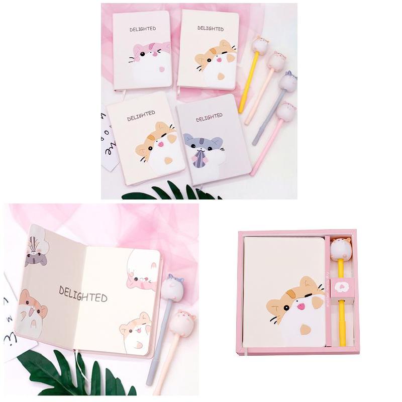 Cartoon Cute Notebook Cats Notepad Cute Diary Book... – Grandado