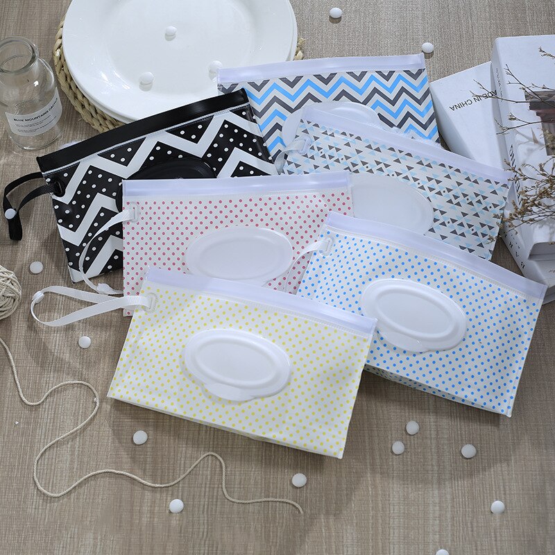 1pcs Easy-carry Snap-strap Wipes Container Clutch ... – Vicedeal
