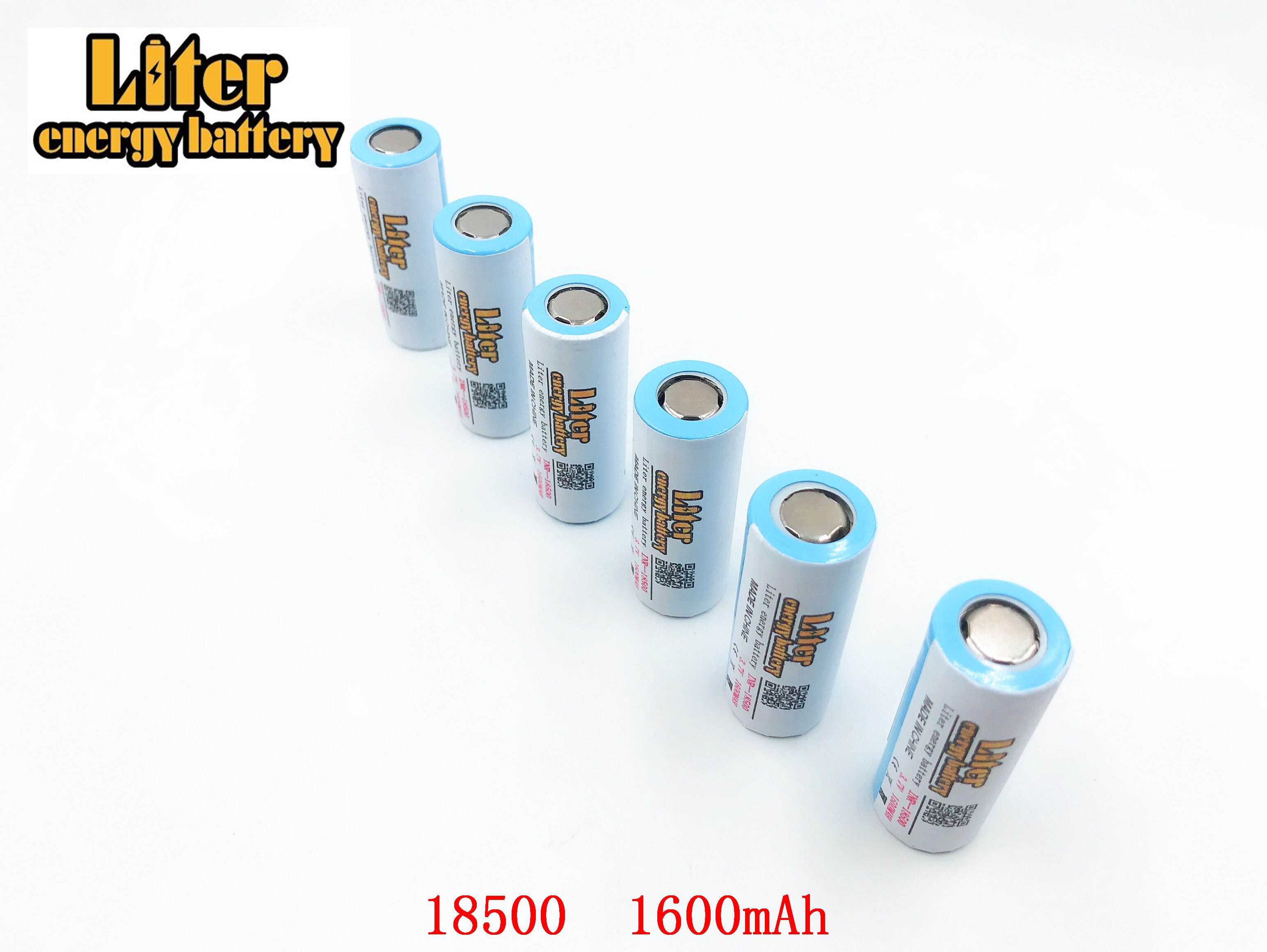 2 st/lot 18500 batterier 18490 äkta 1600 mah li-io... – Grandado