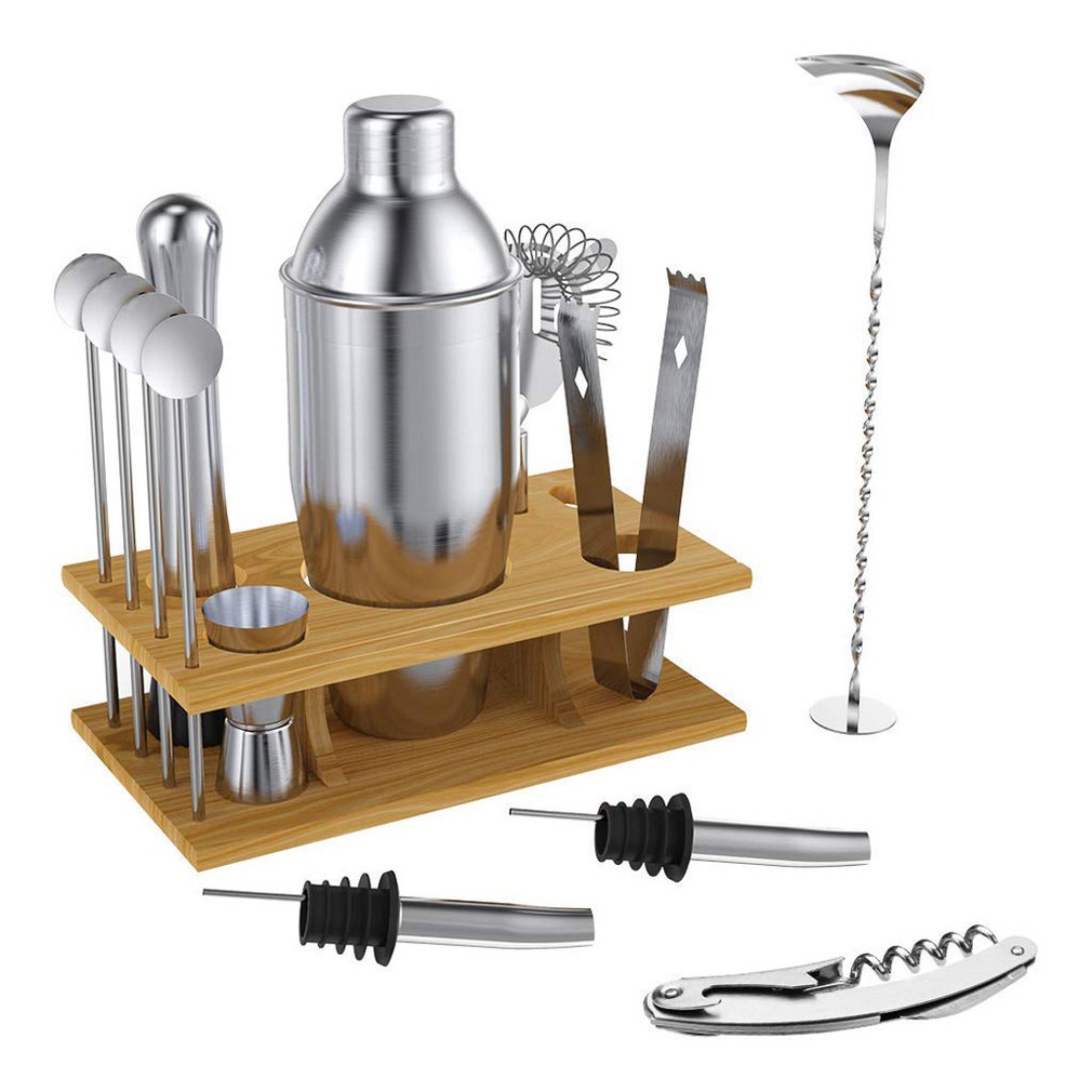 14pcs 304 Stainless Steel Bartender Cocktail Barte... – Vicedeal