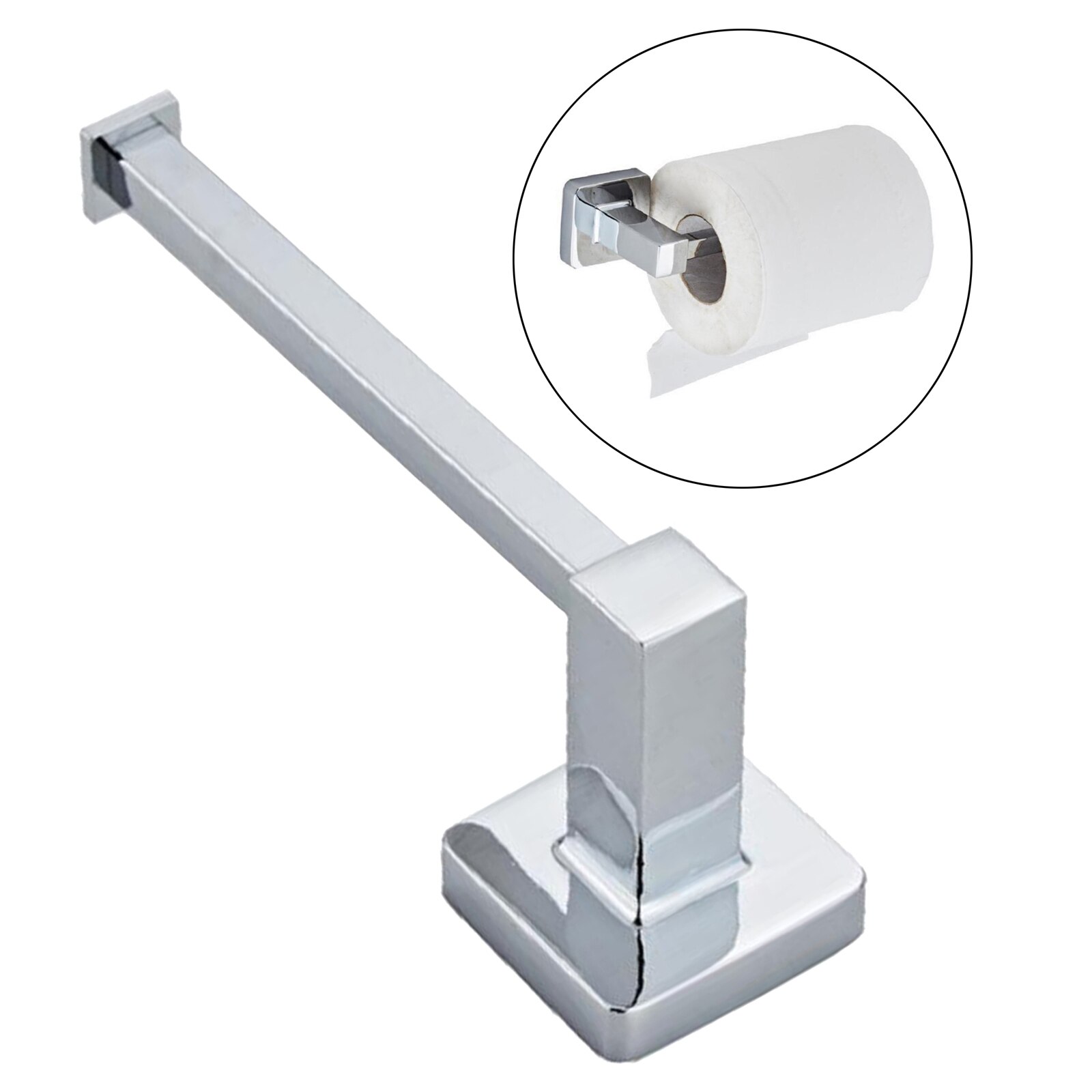 Bathroom Wall Mount Tissue Roll Hanger Towel Hange... – Vicedeal