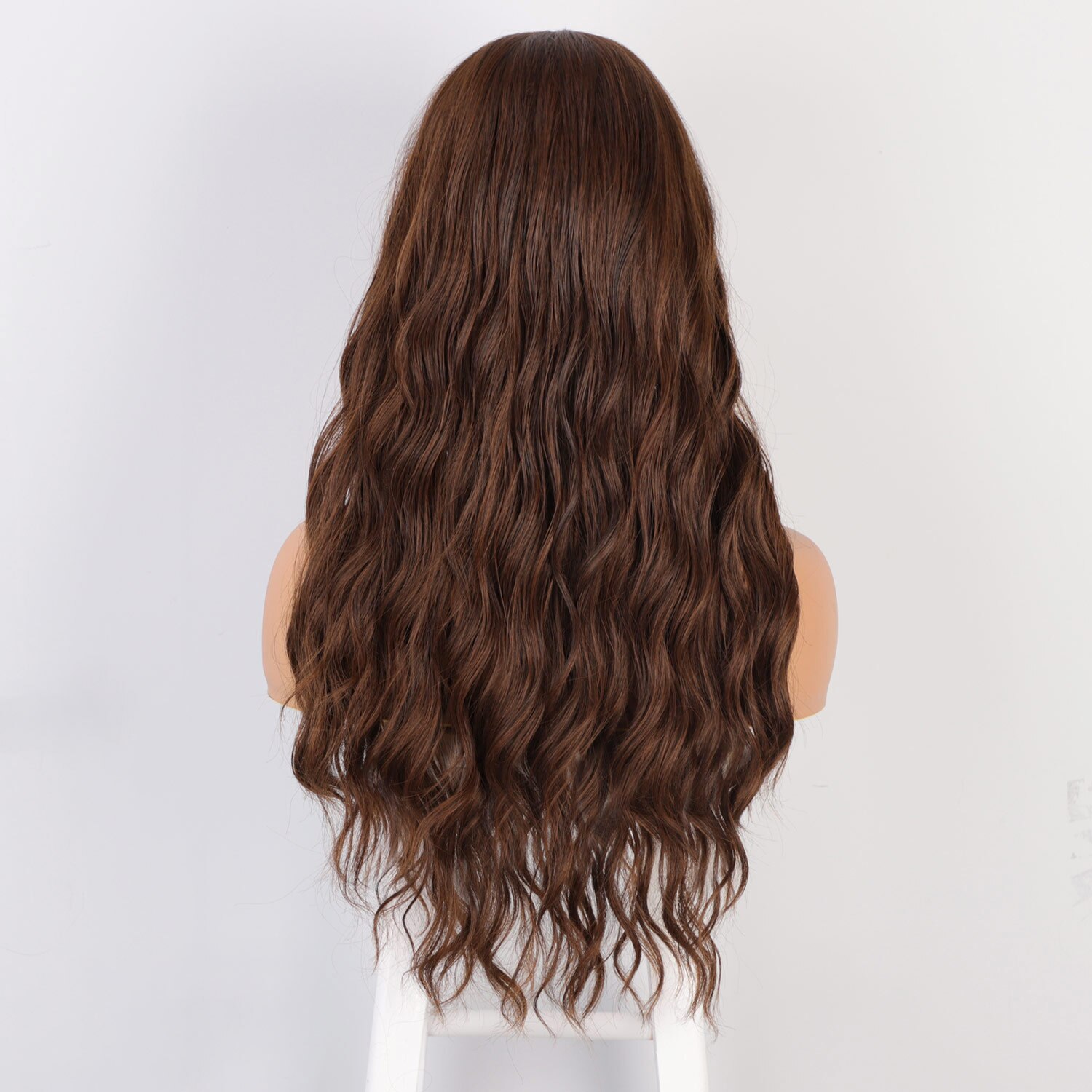 AISI Beauty Long Water Wave Synthetic Wigs with Ba... – Grandado