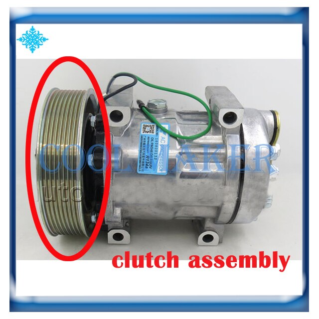 7H15 ac kompressor kupplung für Renault lkw 8PK 14... – Grandado