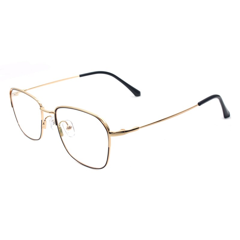 Alloy Frame Eyeglasses Full Rim Spectacles Women B... – Grandado