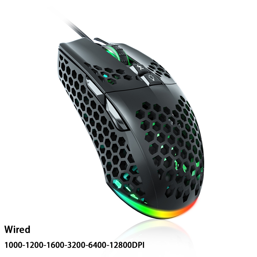 SOLAKAKA Wireless/Wired Gaming E-sports Mouse Ultr... – Grandado