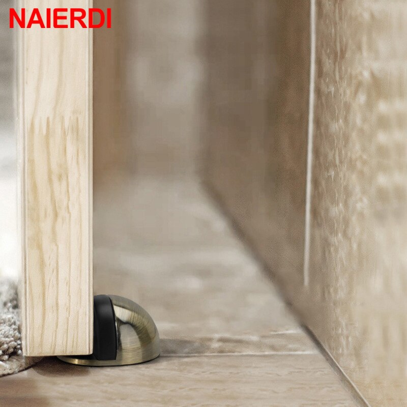 Naierdi Rubber Deurstopper Zinklegering Verborgen ... – Grandado