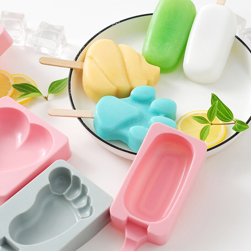 Food Grade Silicone Ice Cream Molds Juice Popsicle... – Grandado