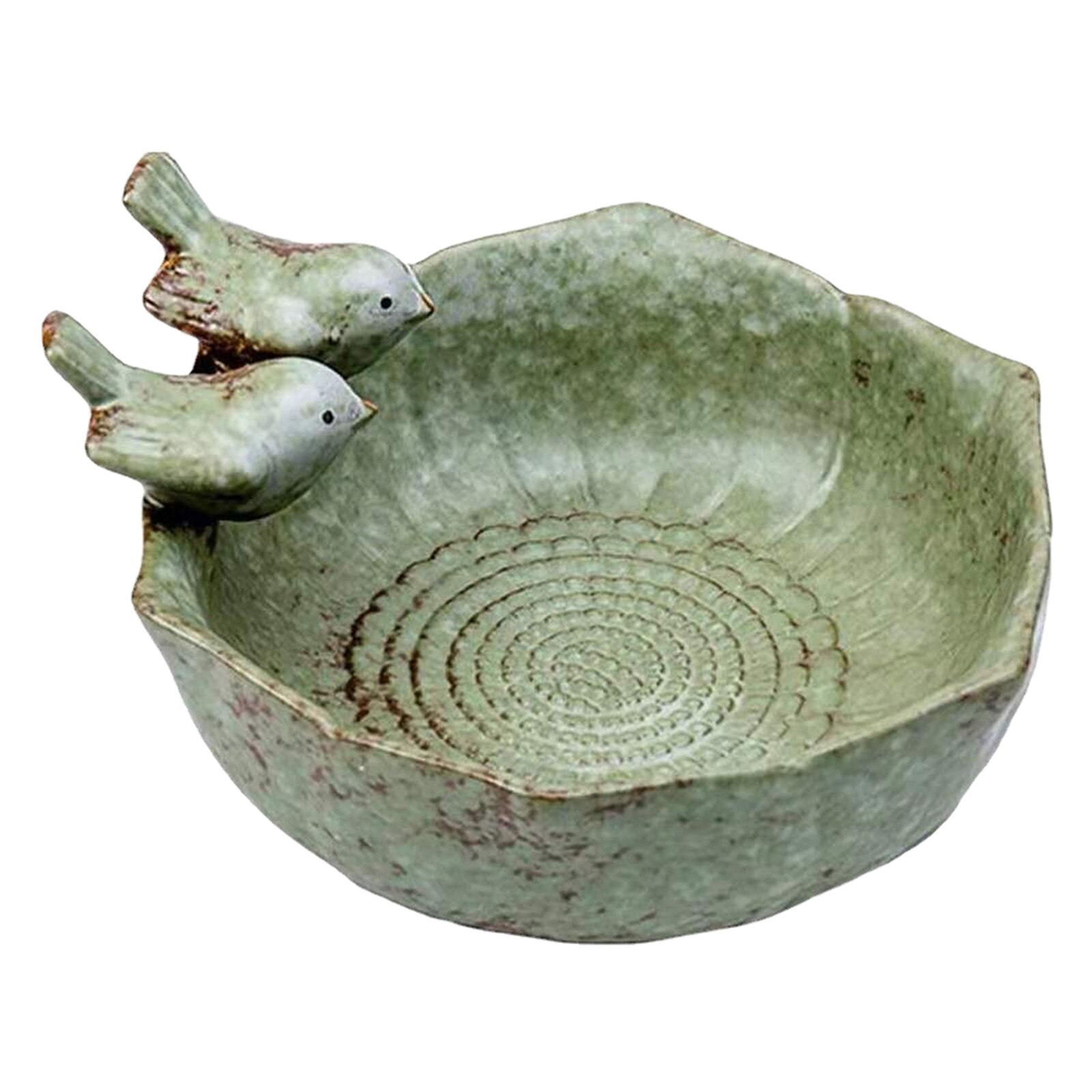 Retro Bird Bath Garden Decor Cartoon Home Furnishi... – Grandado