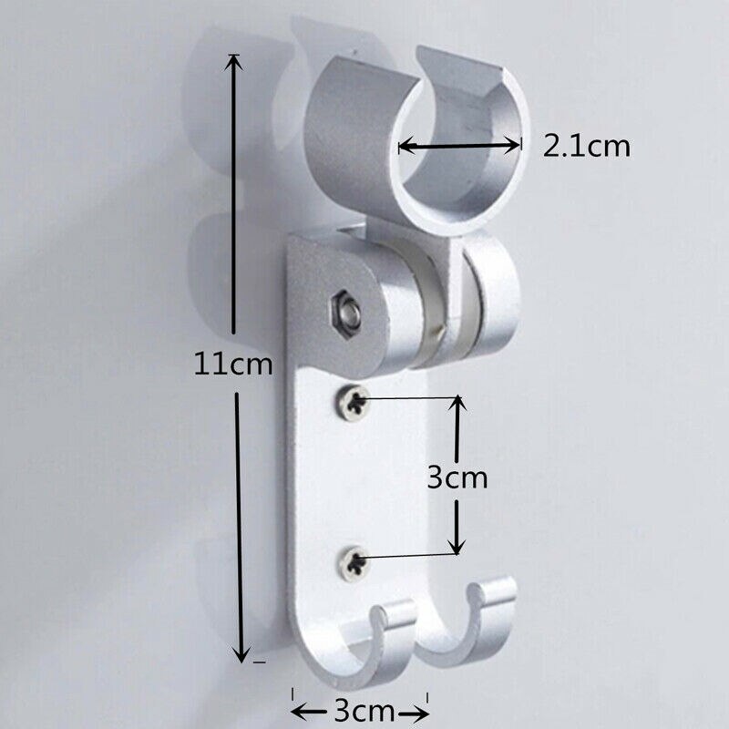 Universal Adjustable Hand Shower Holder Shower Rai... – Vicedeal